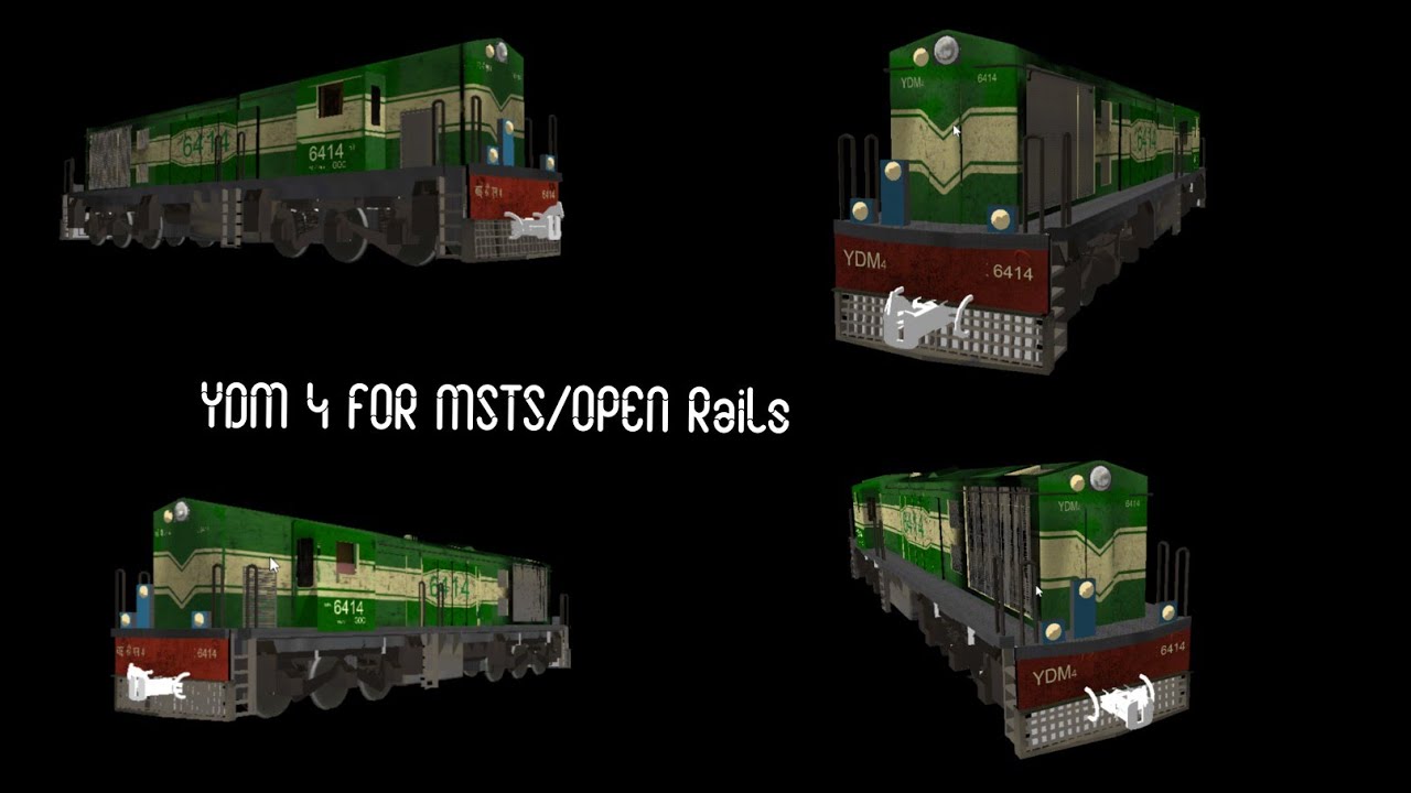 Register now for freeware New GOC YDM4 6414 for msts Made by me. - YouTube