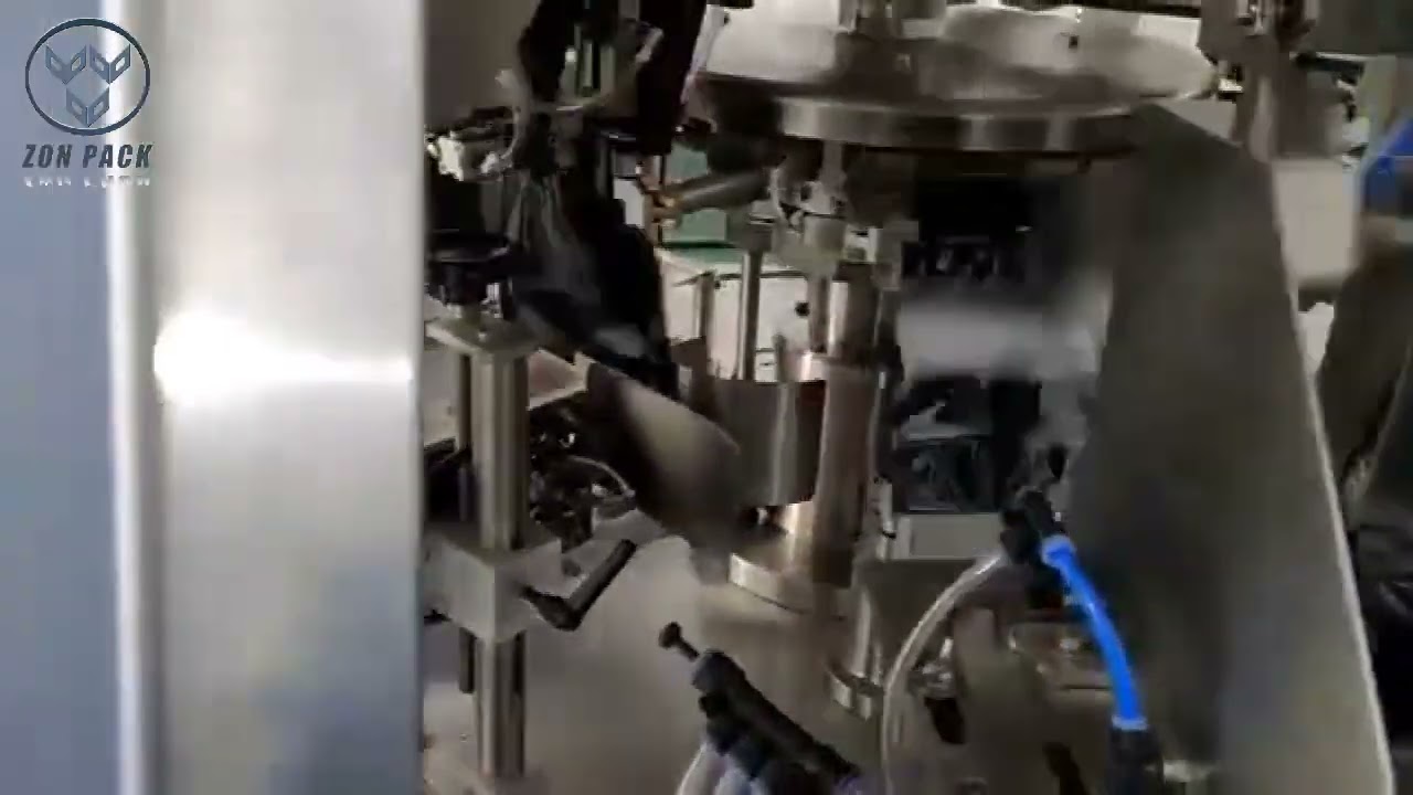 Automatic Coffee Bean Zipper Bag M Type Bag Rotary Packing Machine ...