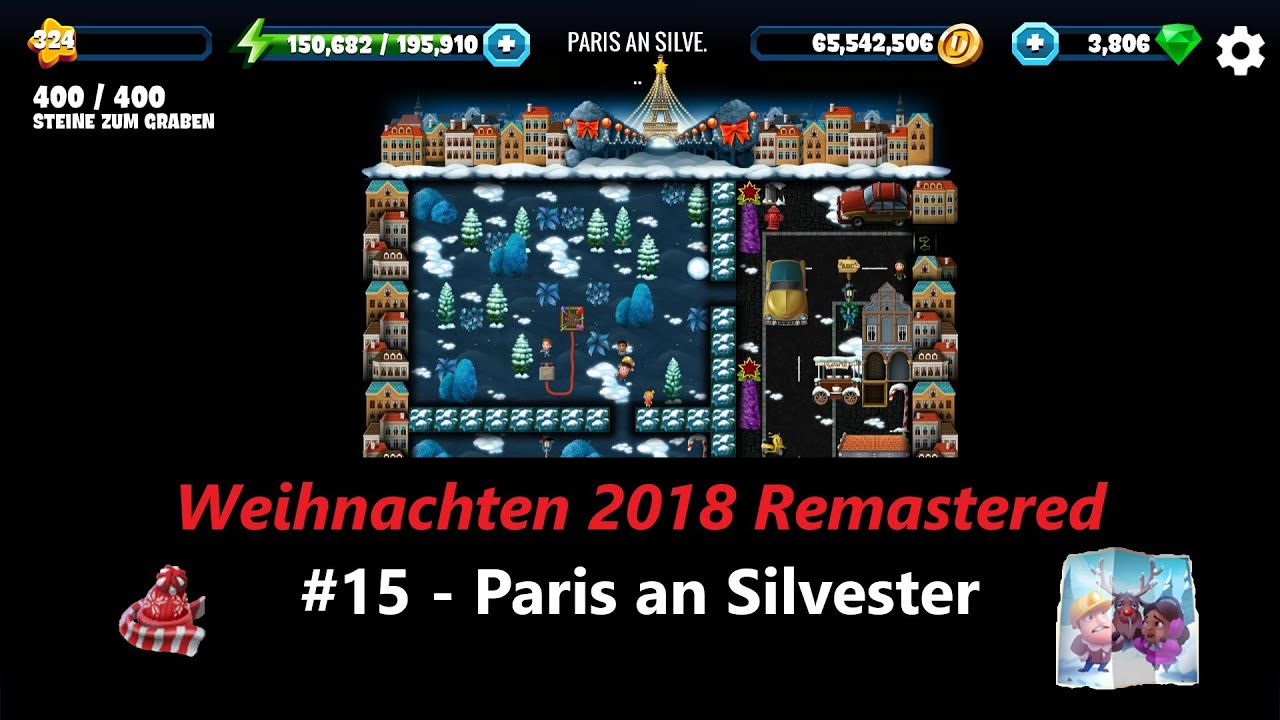 Lets Play Diggy's Adventure – Weihnachten 2018 Remastered – #15 Paris ...