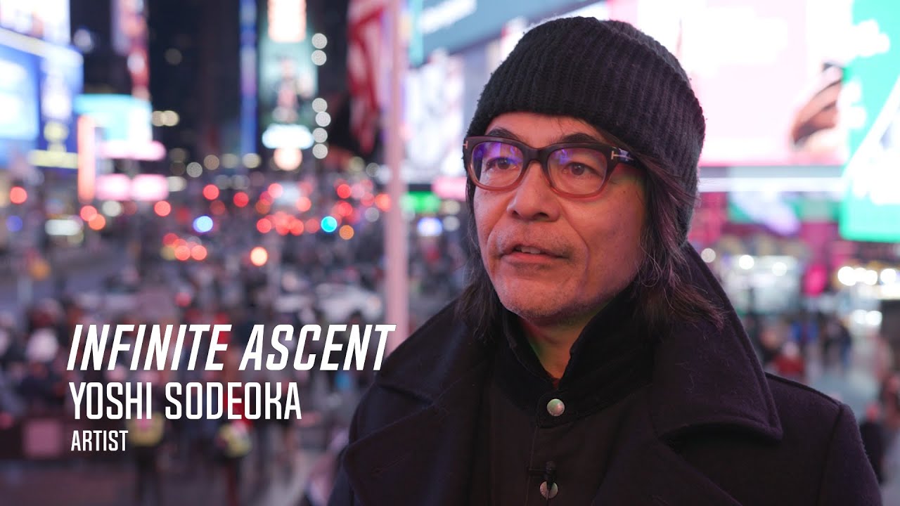 Artist Yoshi Sodeoka on January 2025 Midnight Moment "Infinite Ascent ...