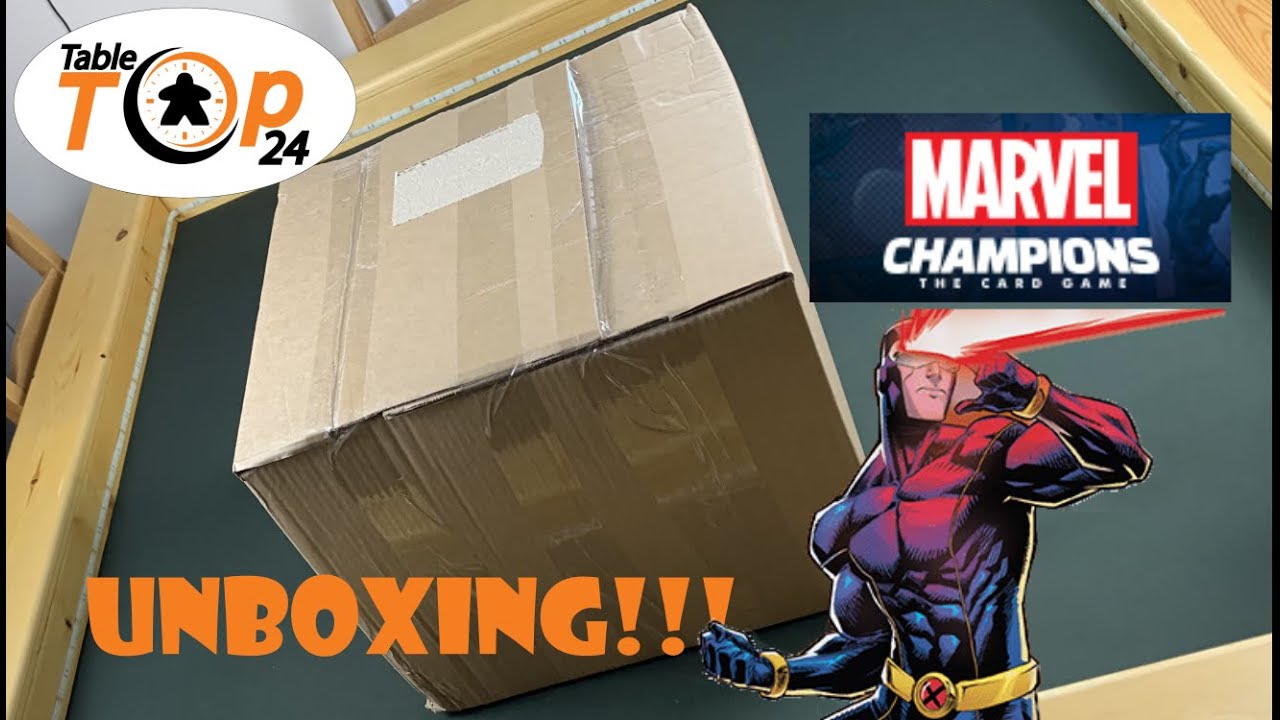 Marvel Champions Cyclops Unboxing - YouTube