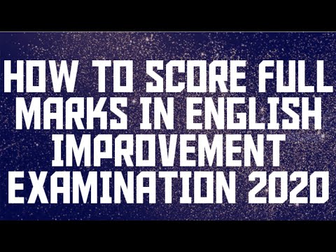 HOW TO SCORE FULL MARKS IN ENGLISH EXAM | # ...