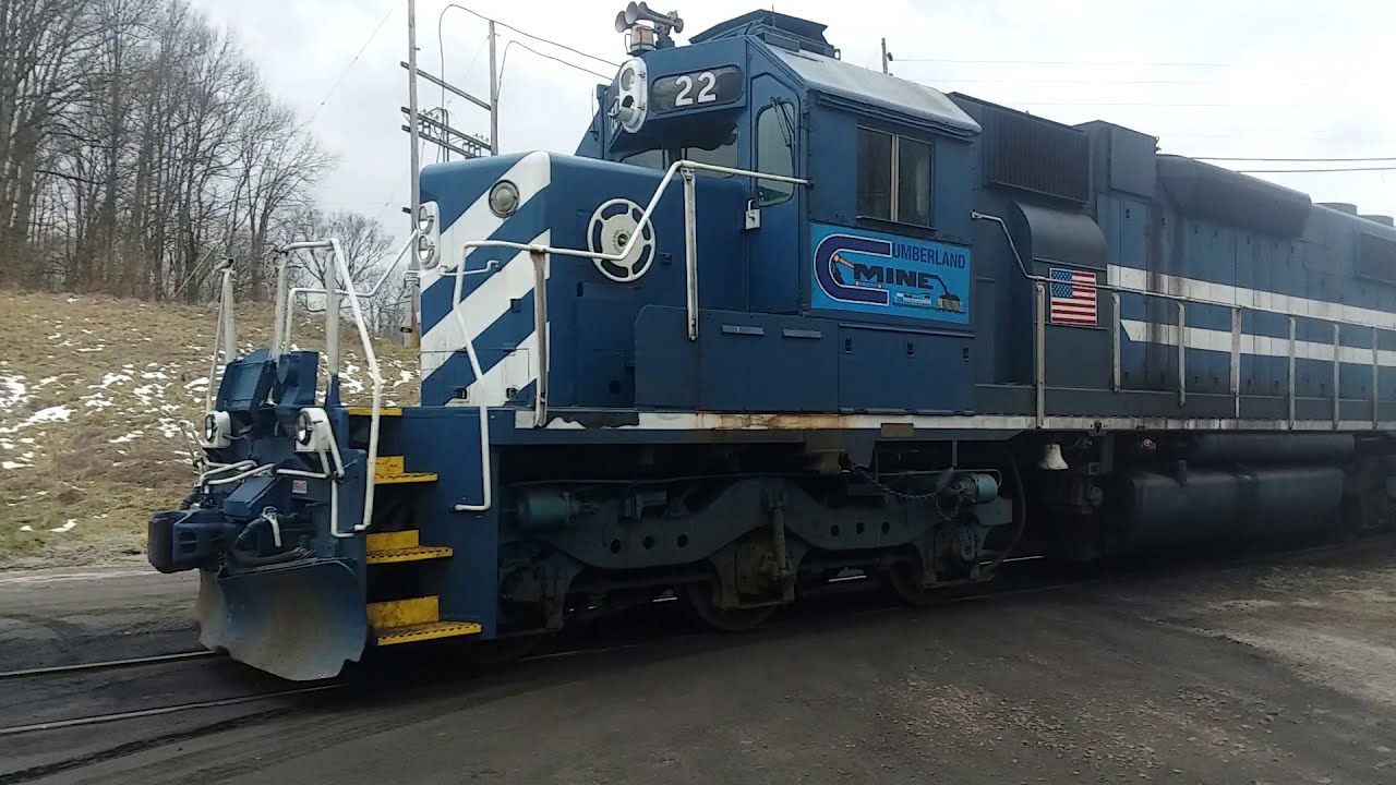 SD 38-2 Locomotive Top Covers, plus a Train Departure - YouTube