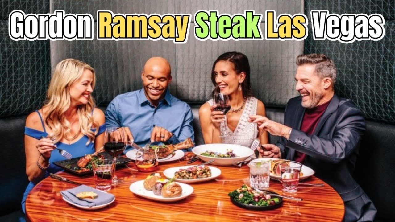 Gordon Ramsay Steak Las Vegas | Gordon Ramsay Paris Hotel - YouTube