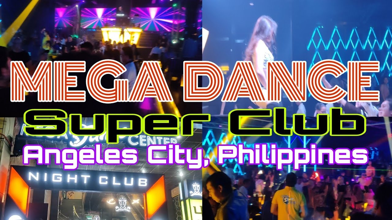 MEGA DANCE SUPER CLUB in Walking Street Angeles City - YouTube