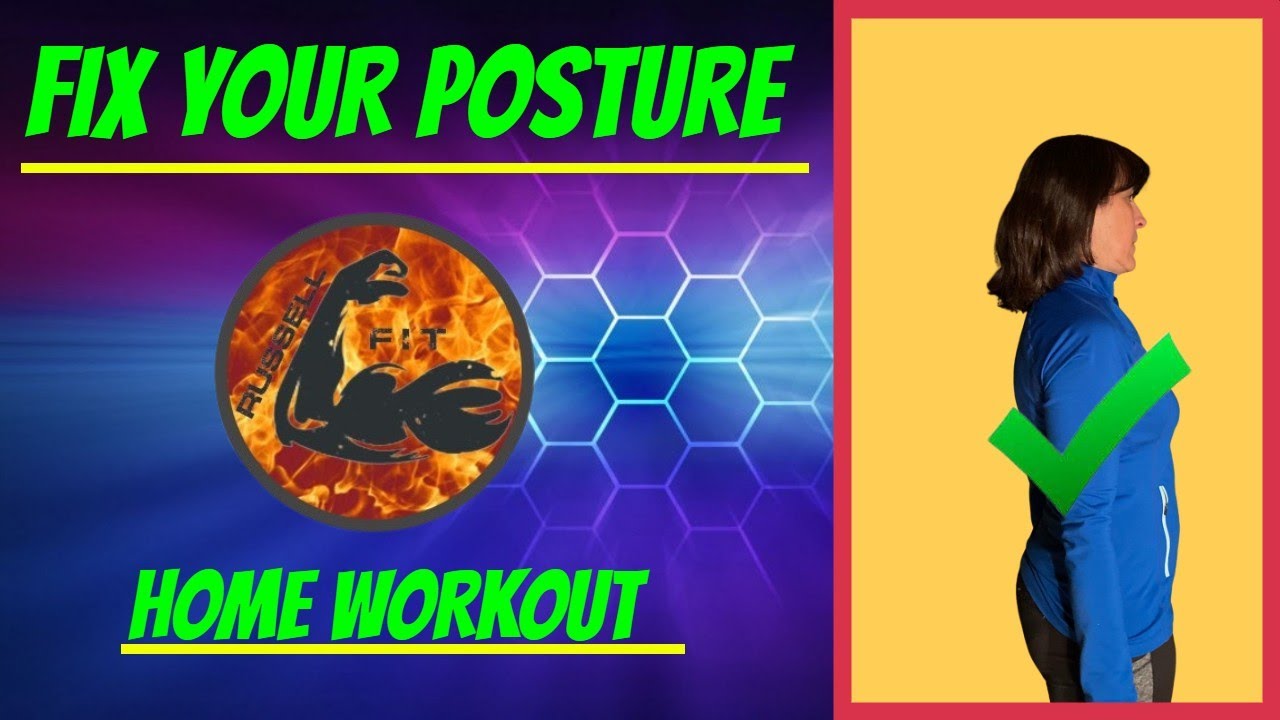 EASY POSTURE FIX - [HOME WORKOUT] - YouTube