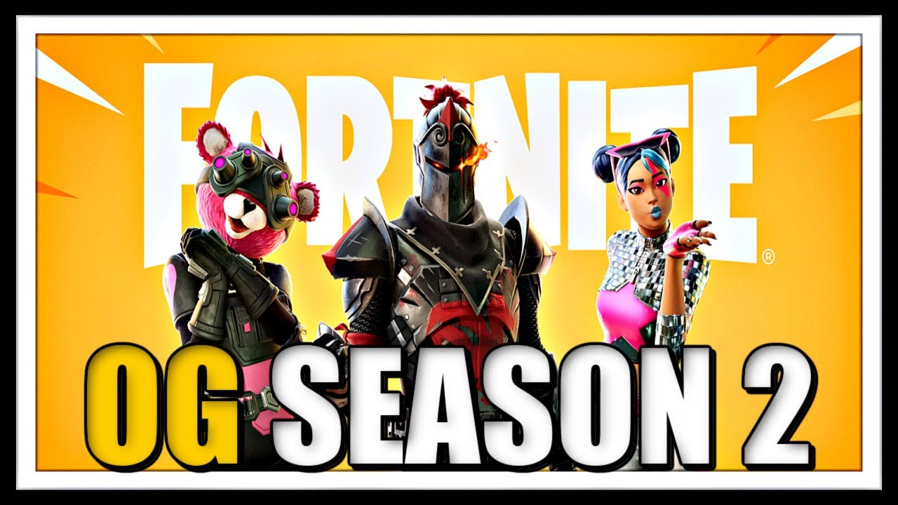 🟢 Fortnite *NEW* OG Season 2 Live! (New OG Pass) - YouTube