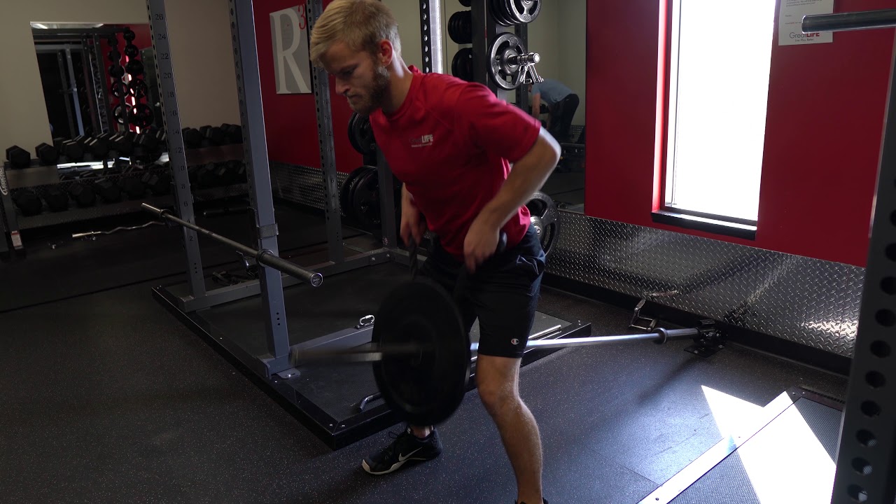 Landmine Rope Rows - YouTube