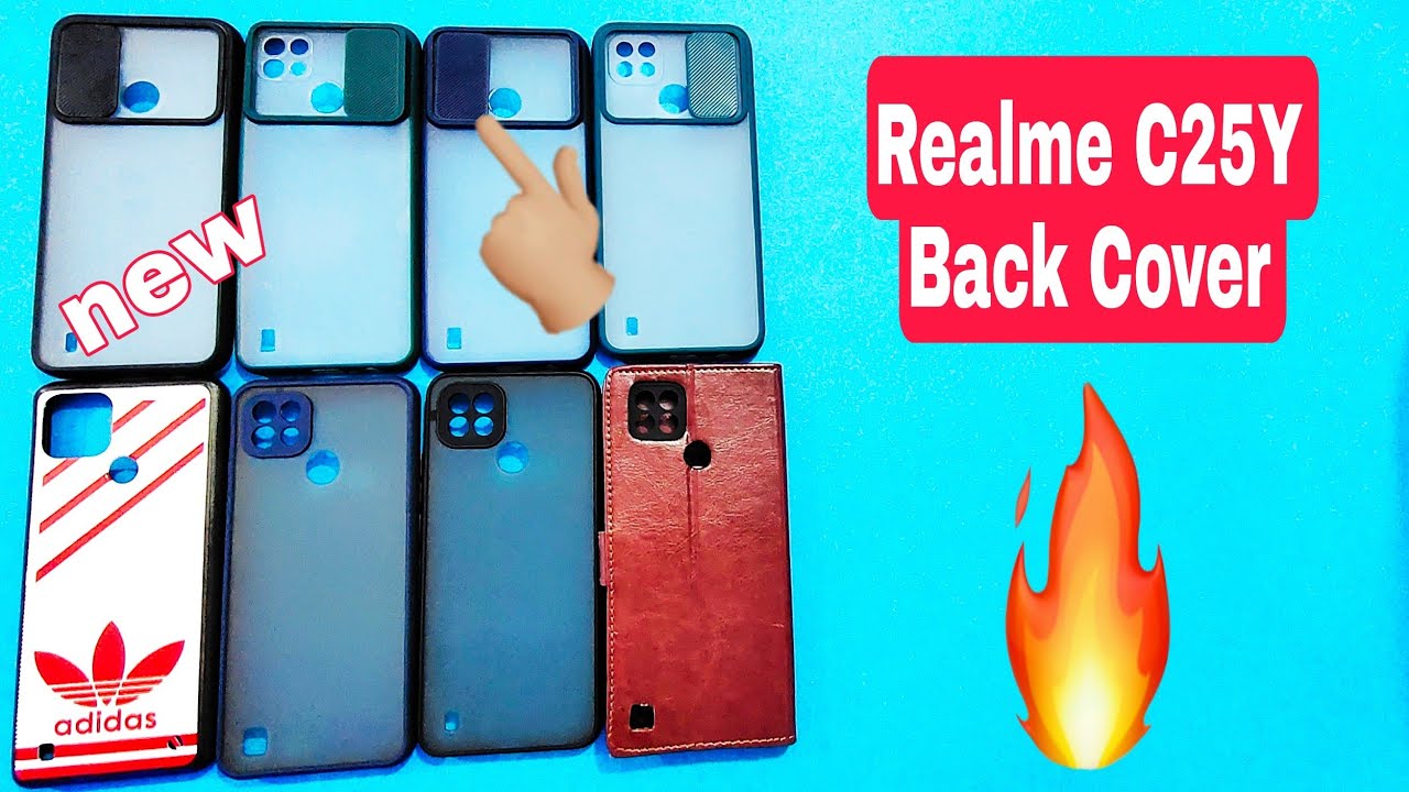 realme c25y back cover/smock/slide flip/new design cover/case/mobile ...