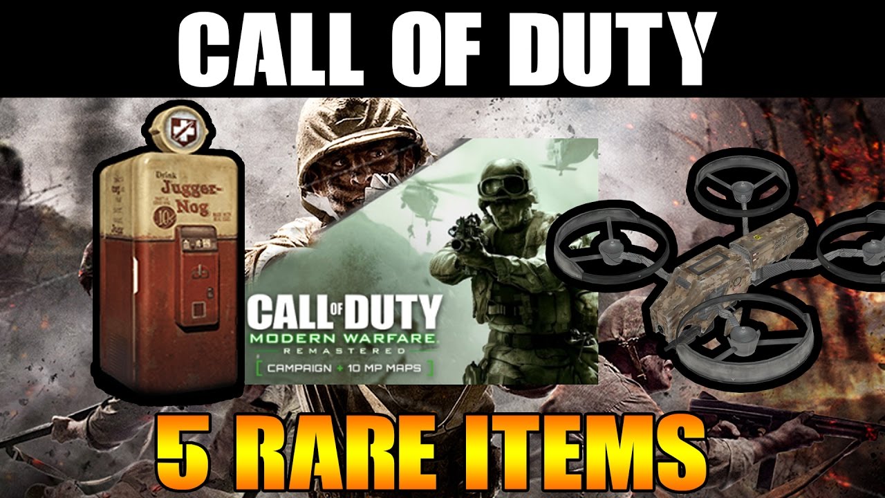 Rare COD Collectable Items- Top 5 Call of Duty Pre Order Collectable ...