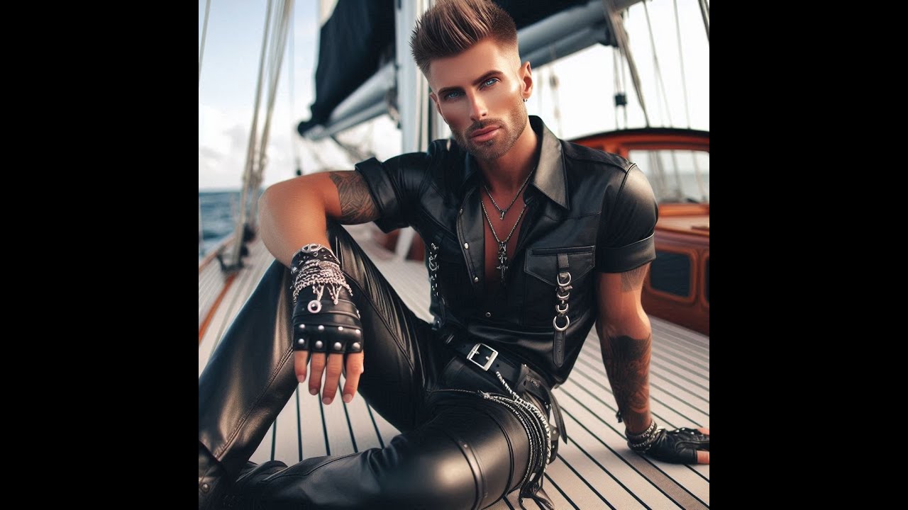 Leather and Style: How Men Create Spectacular Looks. - YouTube