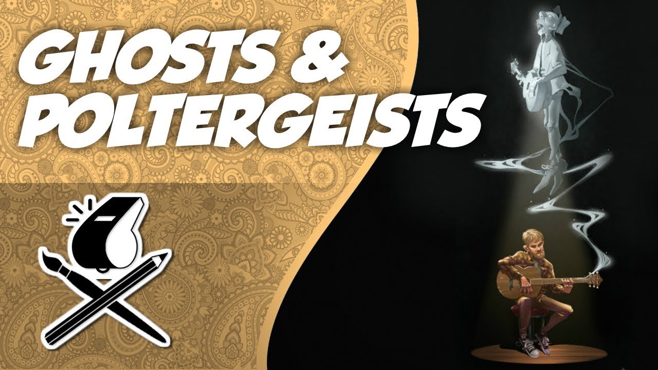 Character Design Challenge: Ghosts & Poltergeists - YouTube