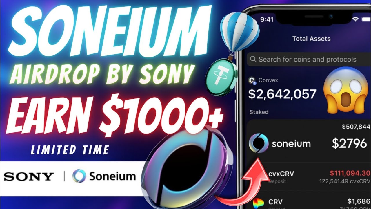 🔥TURN $10 INTO $1000+ 💸SONEIUM AIRDROP BY SONY GROUP 😱CLAIM BADGES FOR ...