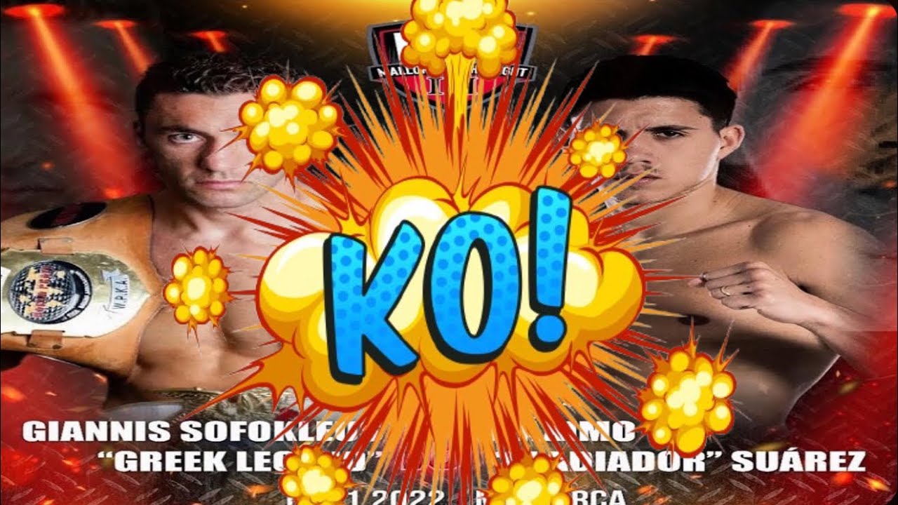 Giannis Sofokleus Grecia vs Máximo Suarez “El Gladiador” Canarias - YouTube