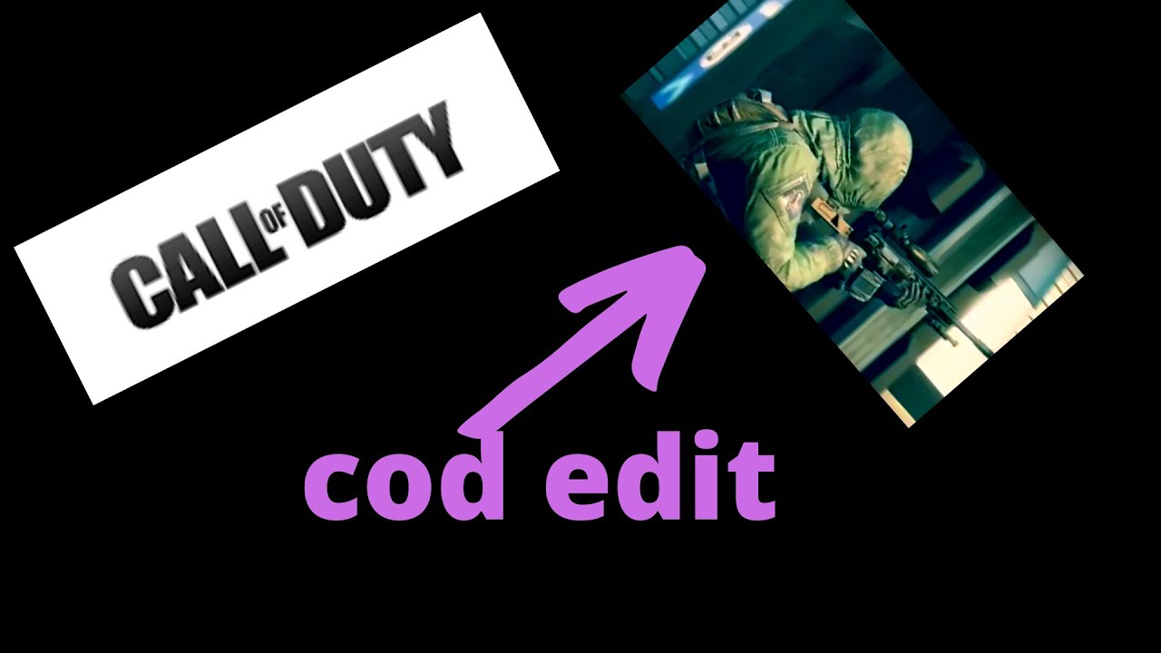 Cod edit - YouTube
