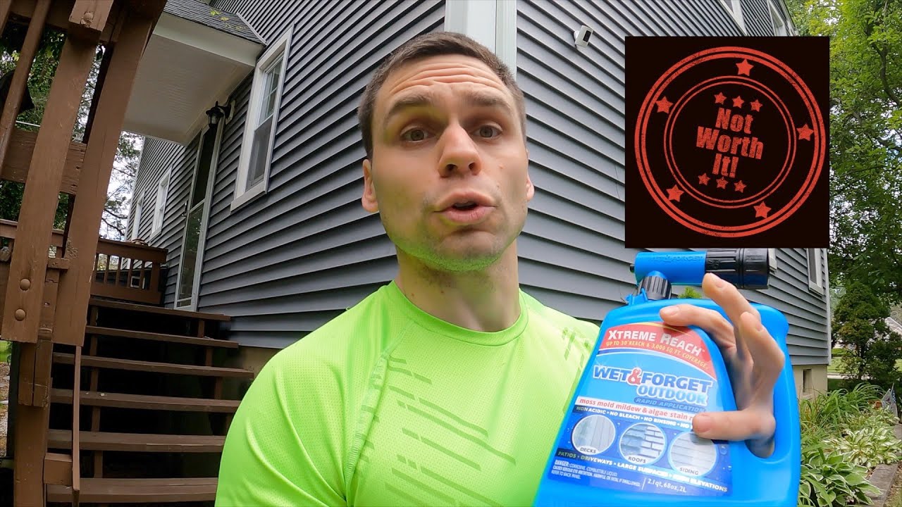 Wet And Forget Xtreme Reach House And Roof Cleaner Review Youtube