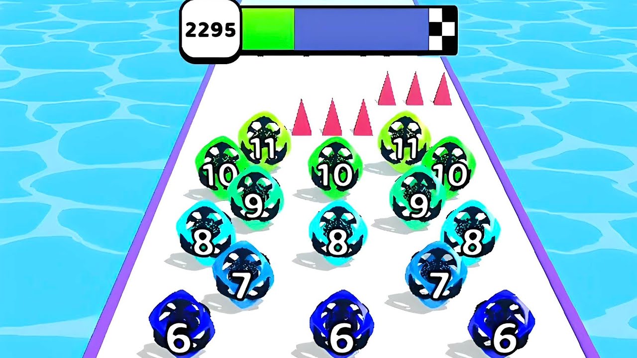 Marble Run 🥎 3D Game Color Ball Race Gameplay Android IOS Level 2288 ...