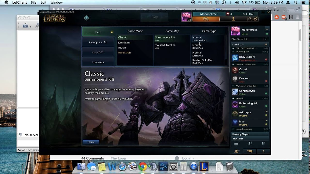 League Crash 1 - YouTube