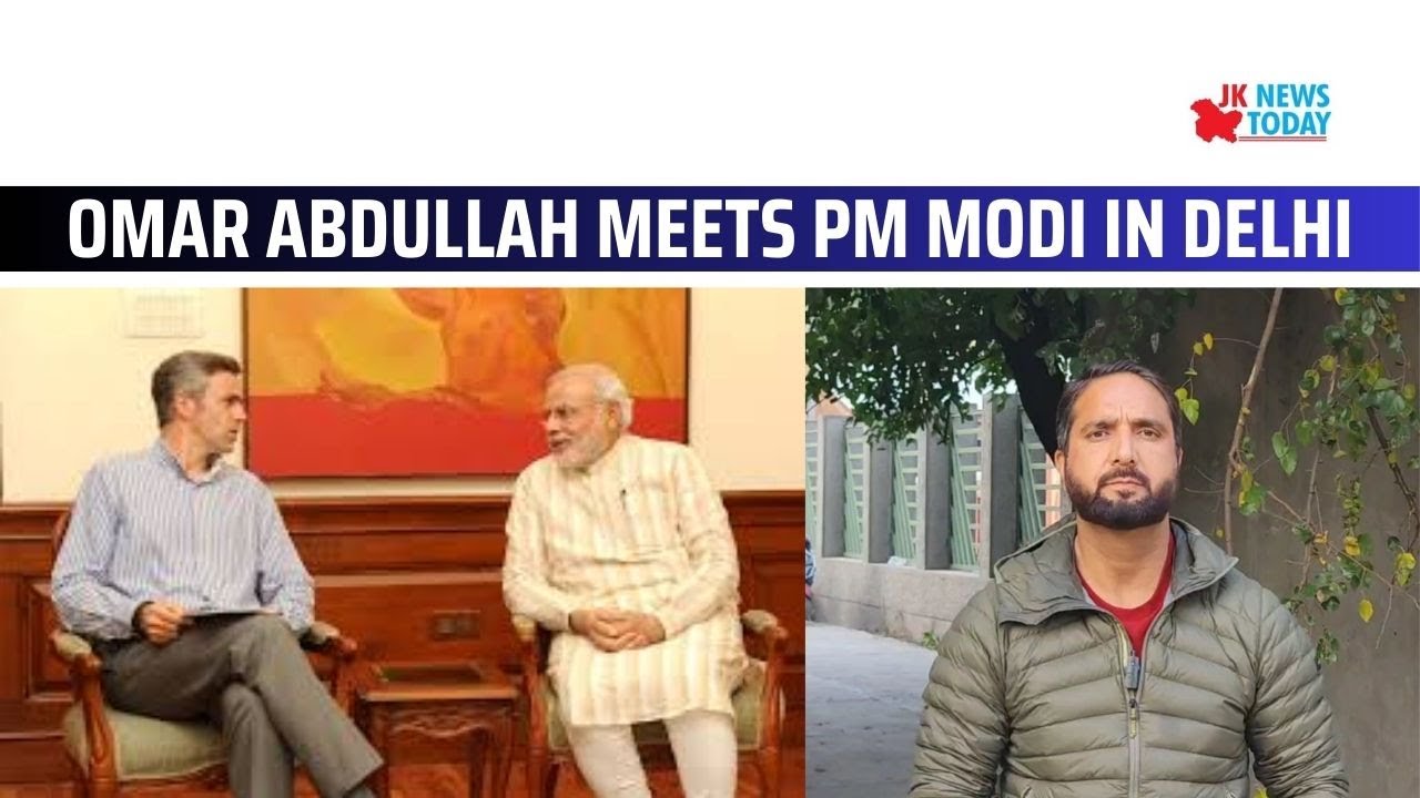 Omar Abdullah meets PM Modi in Delhi | JK News Today - YouTube