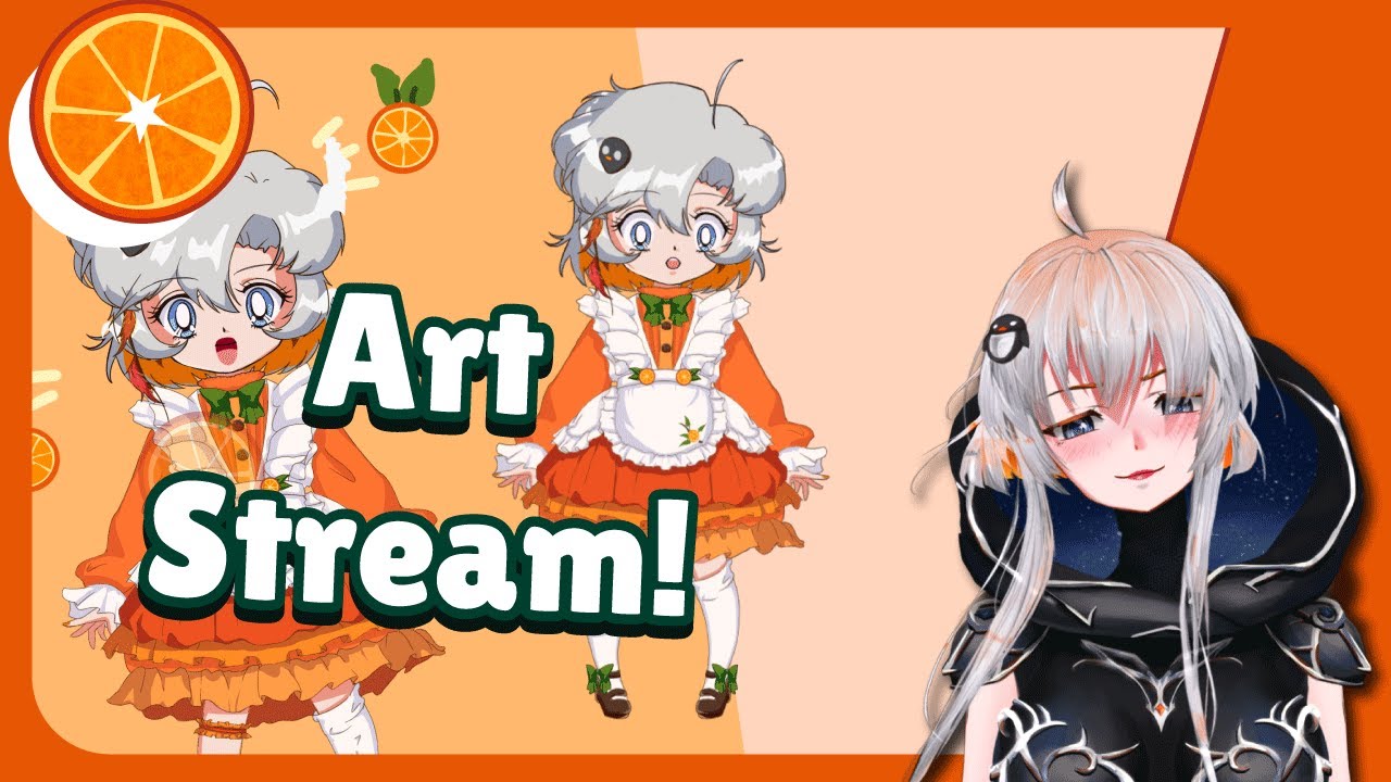 🔴 🐧 【ART STREAM】Character Sheet With Vac ~ - YouTube