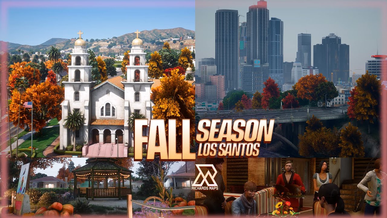 Los Santos Autumn City / Thanksgiving Decorations UpdateV2 2025 - FiveM ...