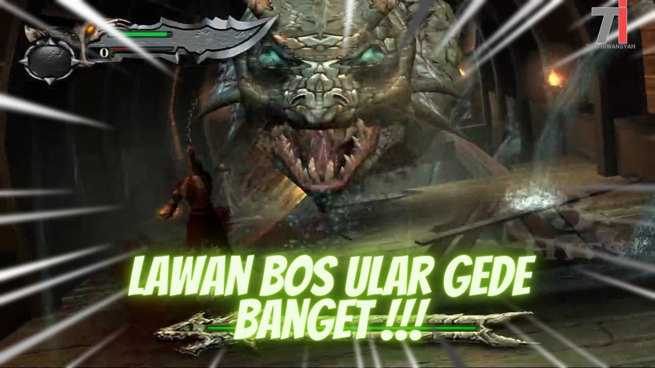 Awal Awal Sudah Lawan Boss Ular Raksasa !!!!! - God Of War - YouTube