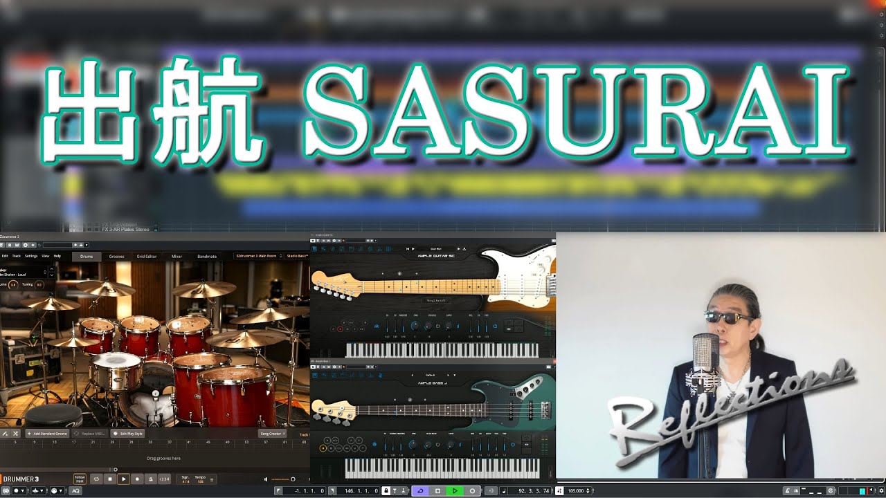 出航 SASURAI 》（さすらい）AkiraTerao（寺尾聰） ：Cover. 井出正彦 - YouTube