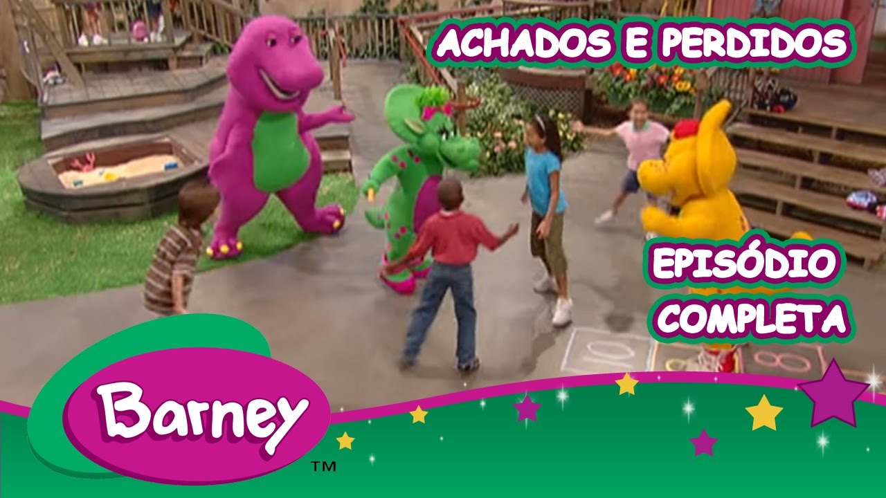 Barney Episódio completo - Achados e Perdidos - YouTube