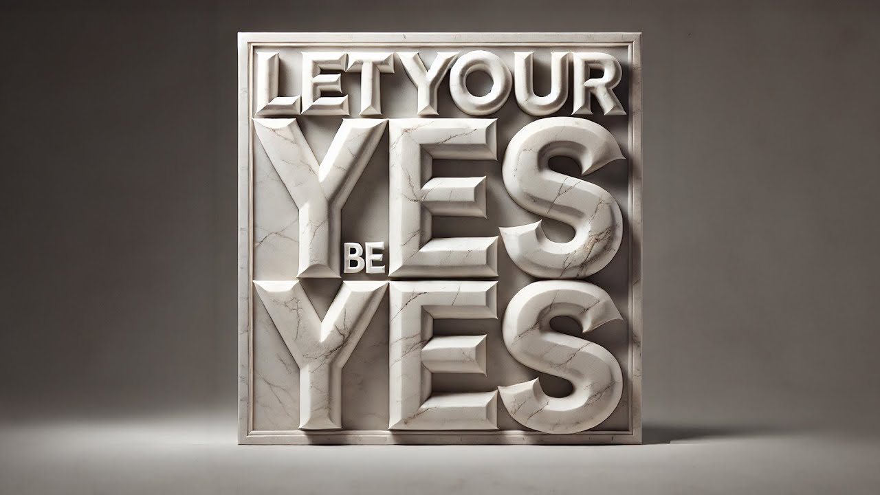 Let your Yes Be Yes | Pastor Terry Linscott - YouTube