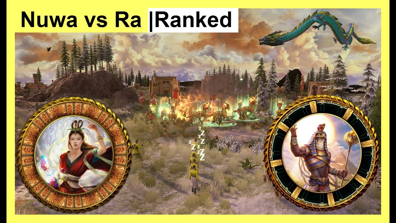 Nuwa vs Ra | 1v1 Ranked Game | Age of Mythology Retold - YouTube