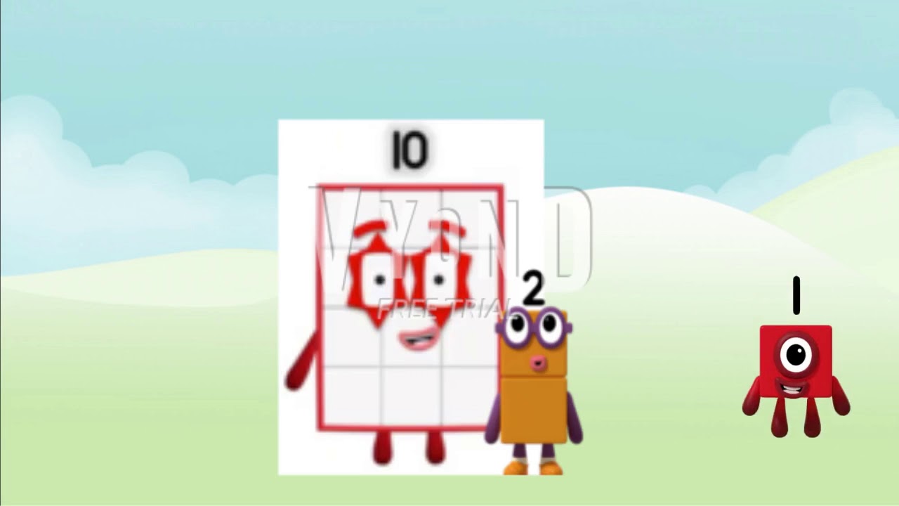Numberblocks Intro in Dozenal - YouTube