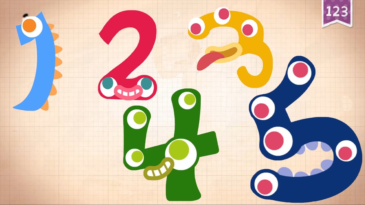 Endless Numbers Learn to Count One to Fifteen (1 to 15) | DC2 GAMEPLAY ...