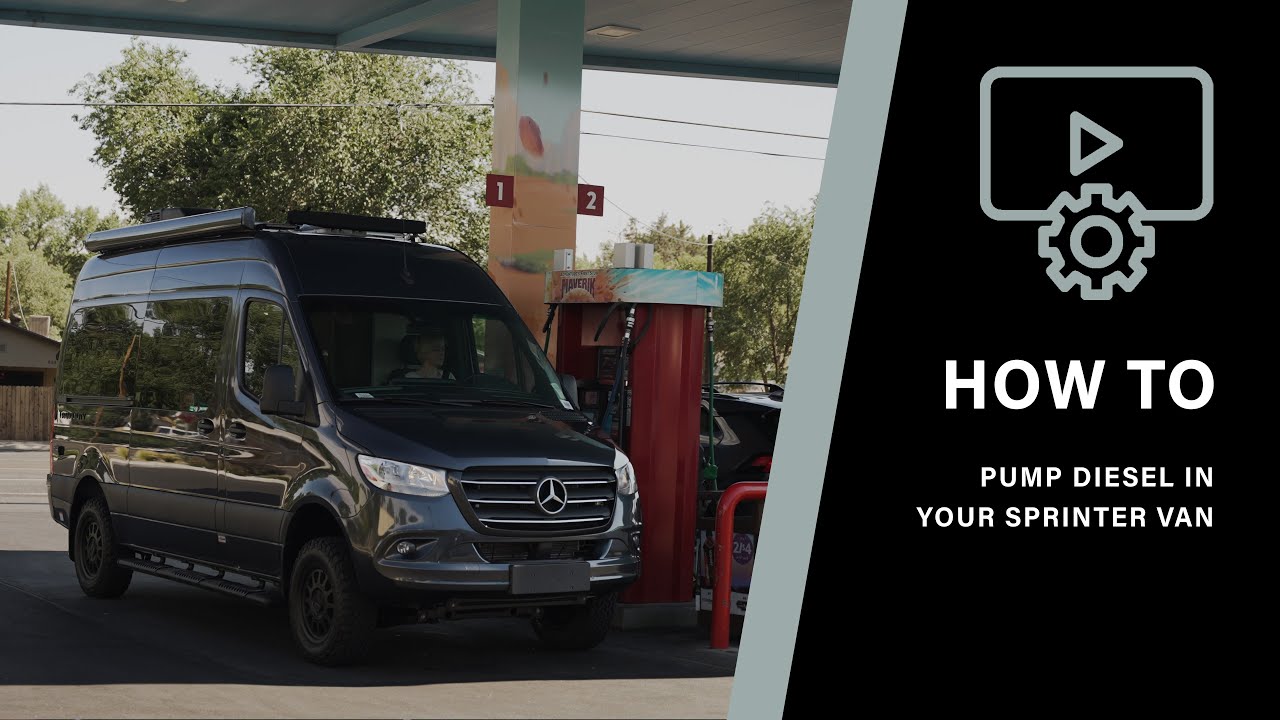 How to Pump Diesel in Your Sprinter Van - YouTube