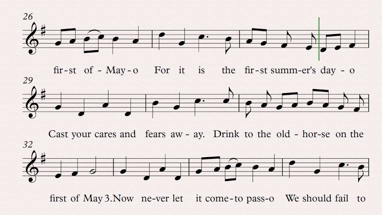 May Song By Dave Webber - YouTube