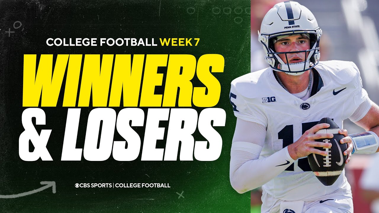 College Football Week 7 WINNERS & LOSERS Recap: Oregon STILL UNBEATEN ...