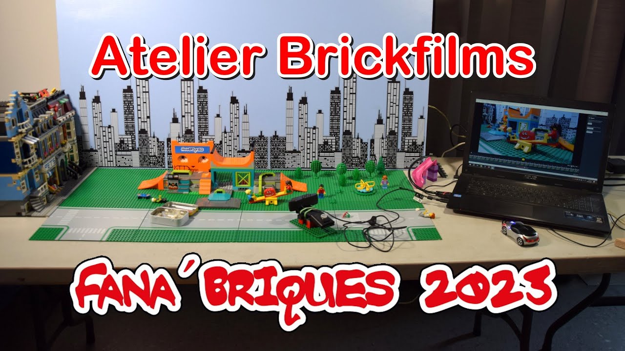 Atelier Brickfilms à Fana'Briques 2023 - YouTube