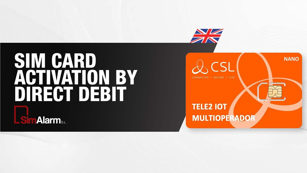 SIM card activation by direct debit | By Demes - YouTube