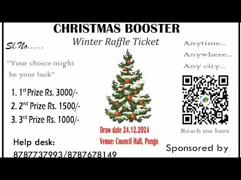 Christmas booster ticket result - YouTube