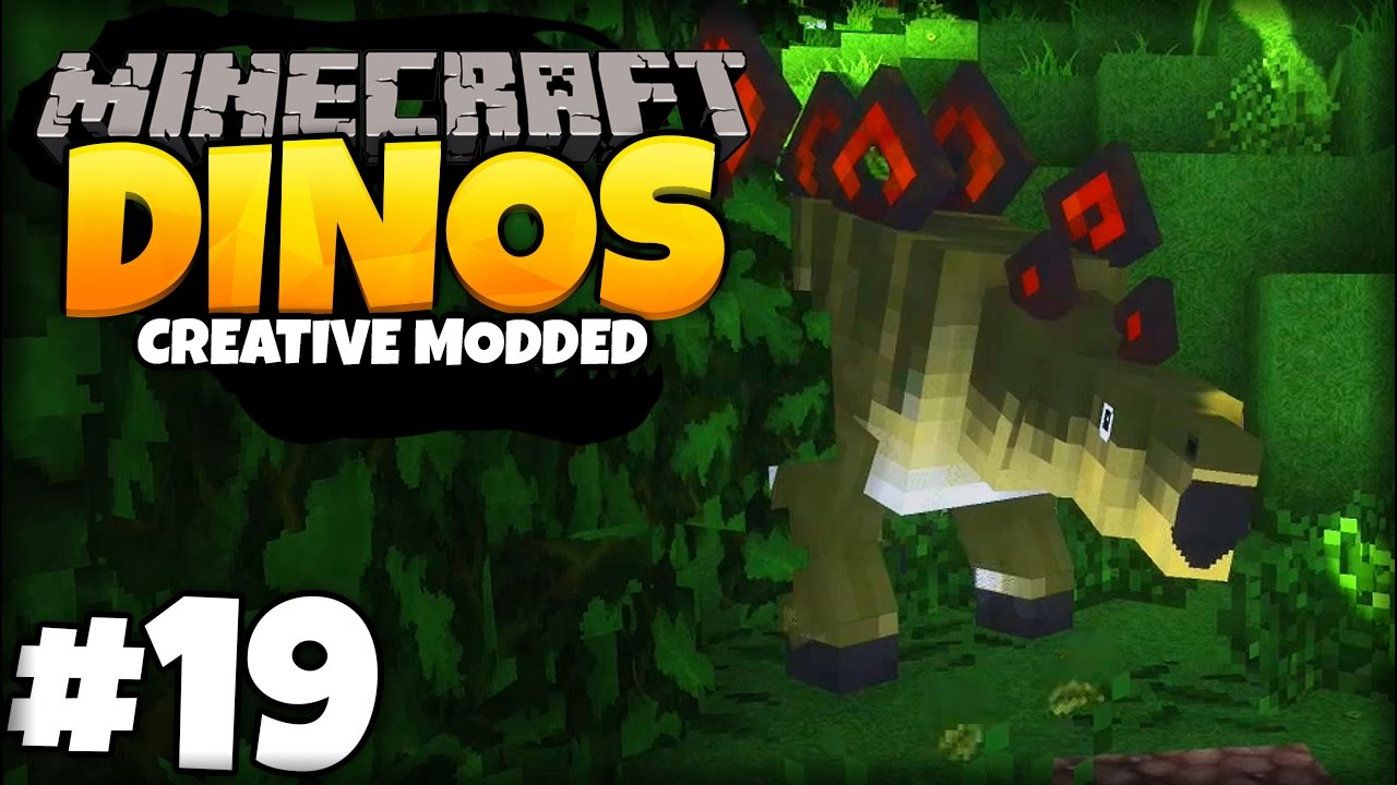 STEGOSAURS IN THE RUINS | Minecraft Dinosaurs (Part 19) - YouTube