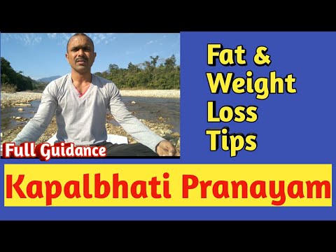 Kapalbhati Pranayam | Full technique of Kapalbhati | Fat loss yoga ...