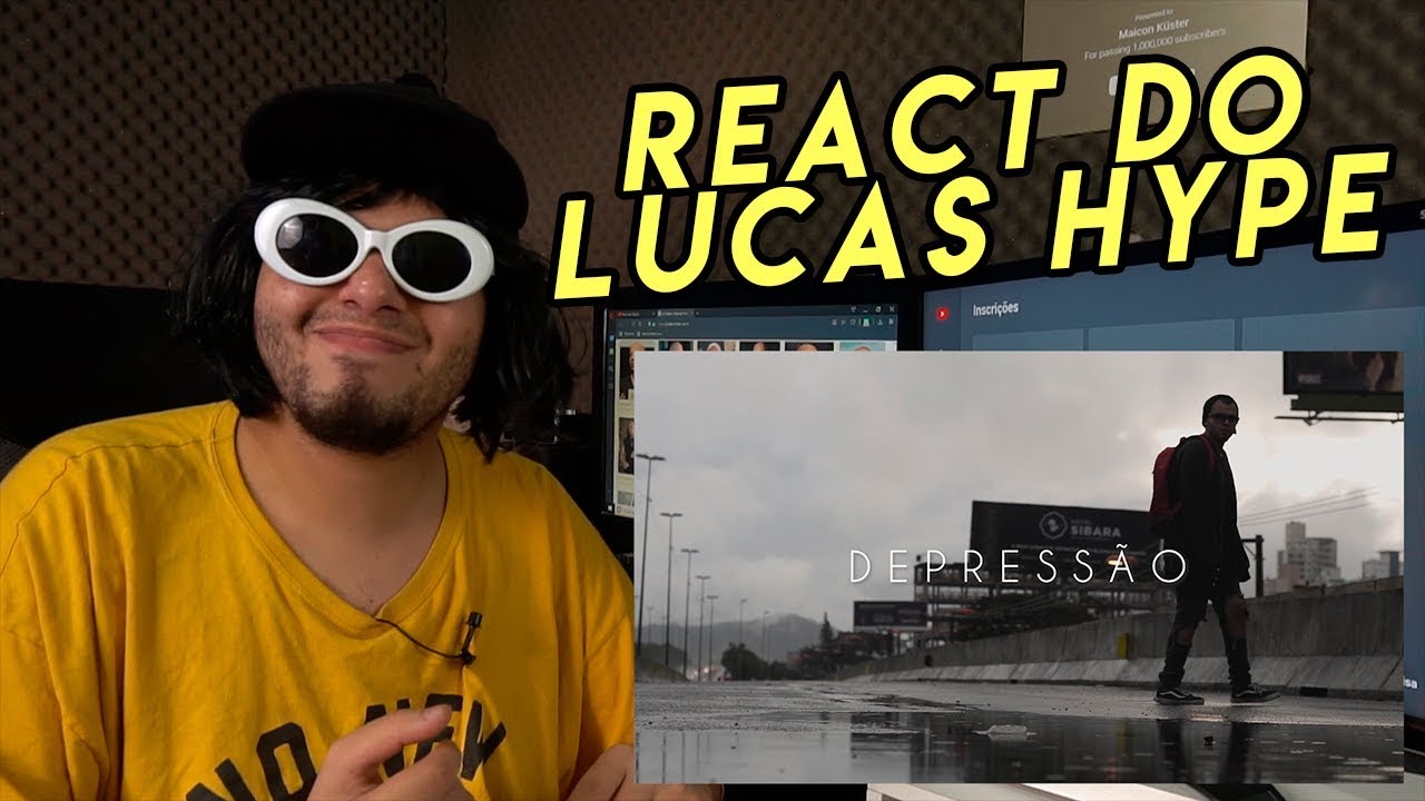 Lucas Hype Reage: BRENO SAD - DEPRESSÃO [clipe oficial] - YouTube