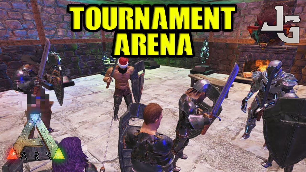 ARK - PVP Tournament - Arena Sword Fight - Big Grand Prize - YouTube