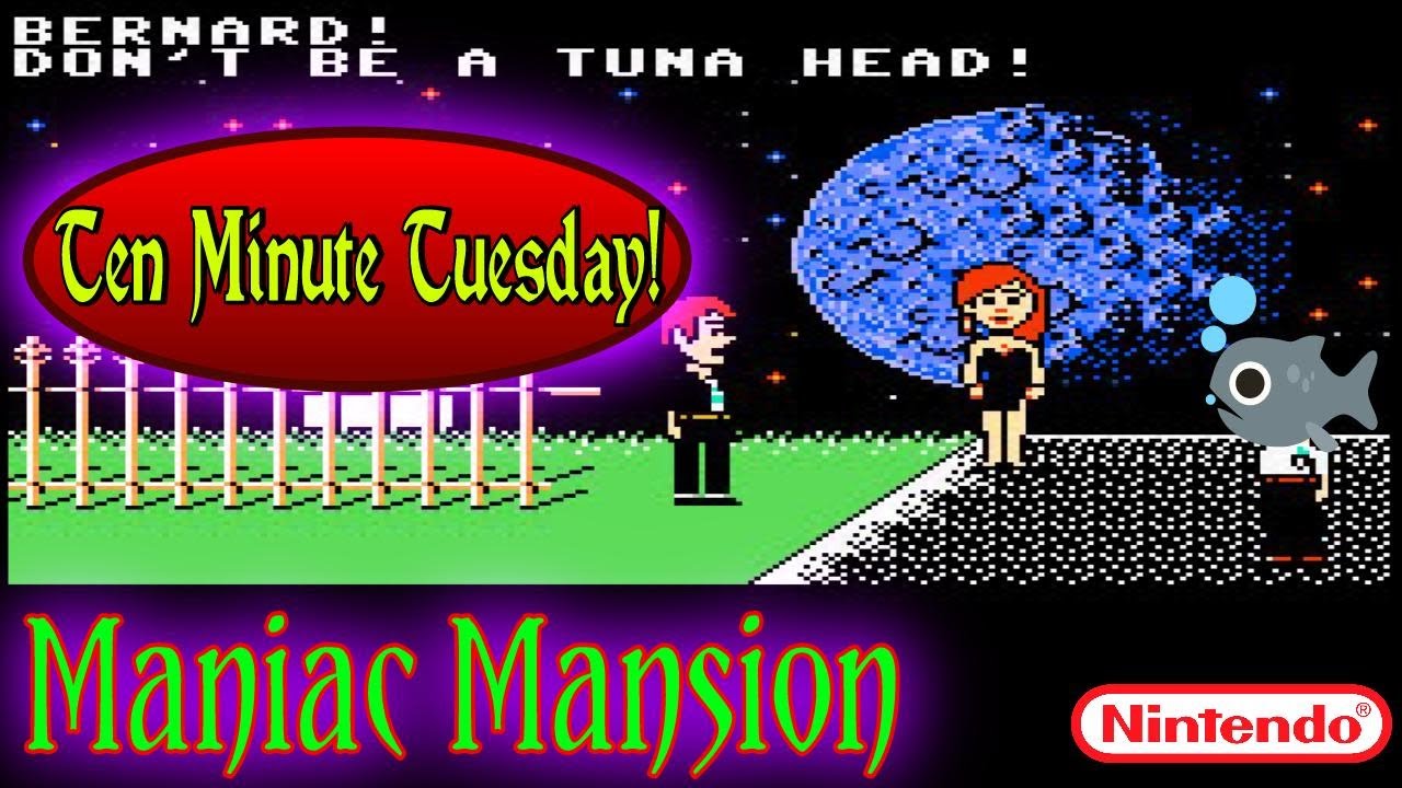 Ten Minute Tuesday: Maniac Mansion (NES) - YouTube