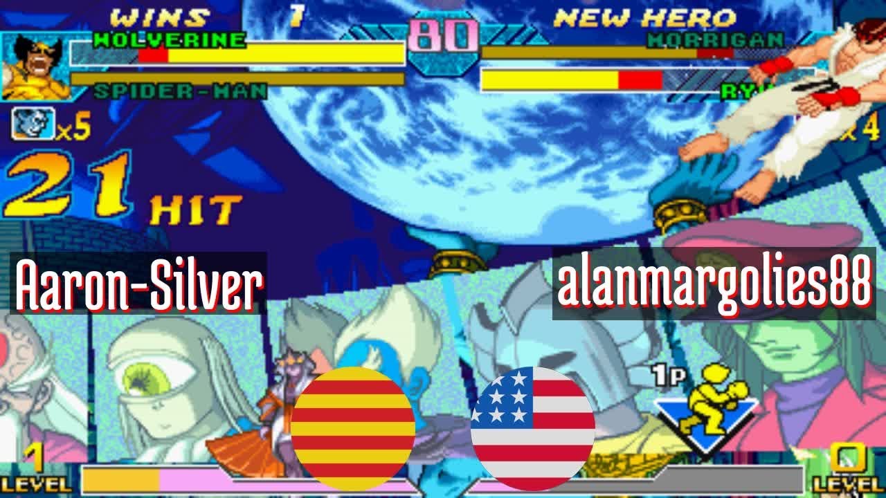 FT5 @mvsc: Aaron-Silver (CATALONIA) vs alanmargolies88 (US) [Marvel vs ...