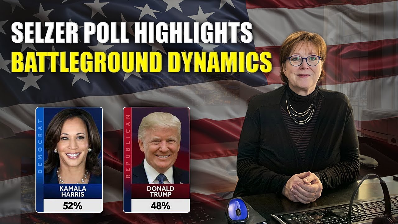 Selzer Poll Highlights Battleground States Dynamics - YouTube