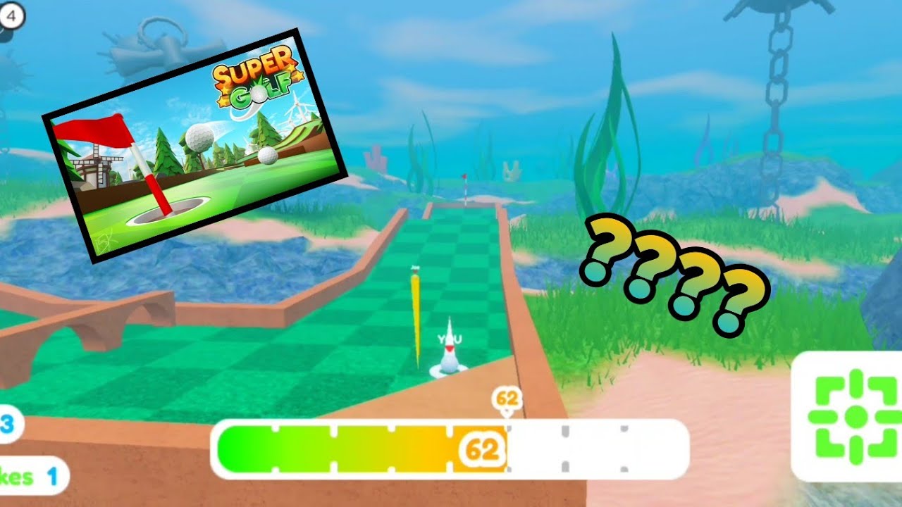 MAIN GOLF, TAPI DI ROBLOX?! | ROBLOX SUPER GOLF - YouTube