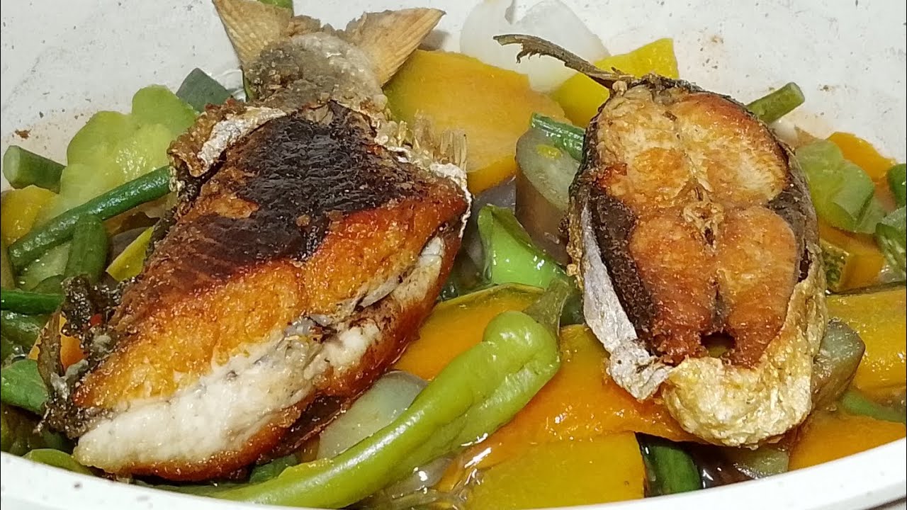 BINAGOONGAN GULAY With BANGUS VEGGIES STEAM With FISH FILIPINO DISH ...