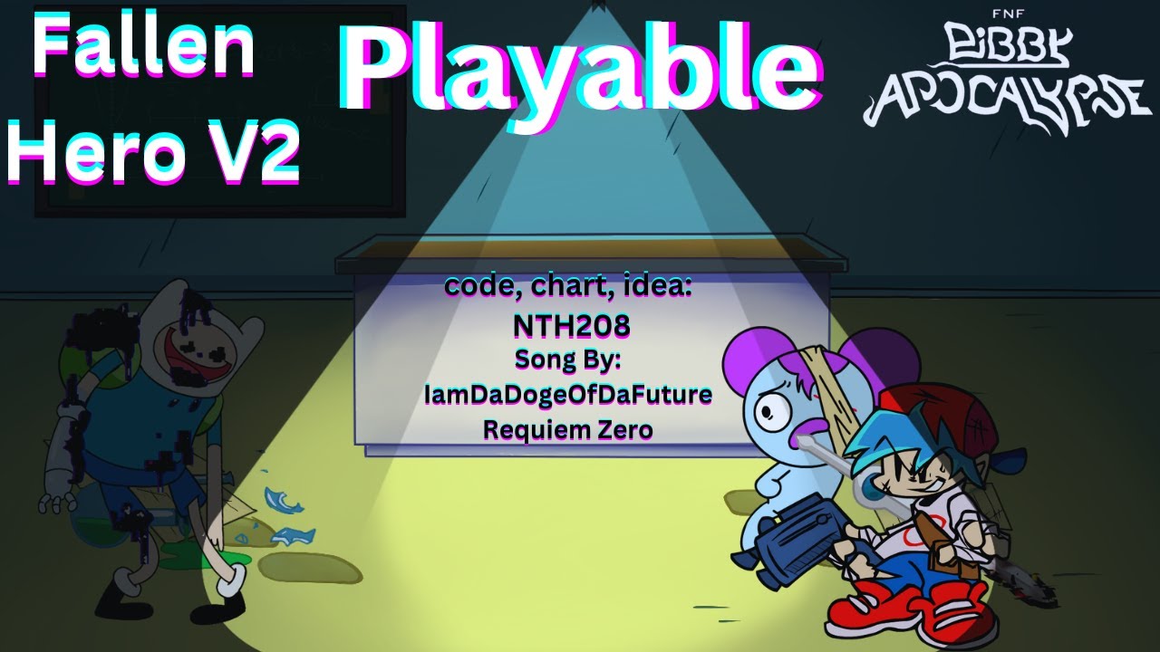 Fallen Hero V2 | FNF Pibby Apocalypse | Playable - YouTube