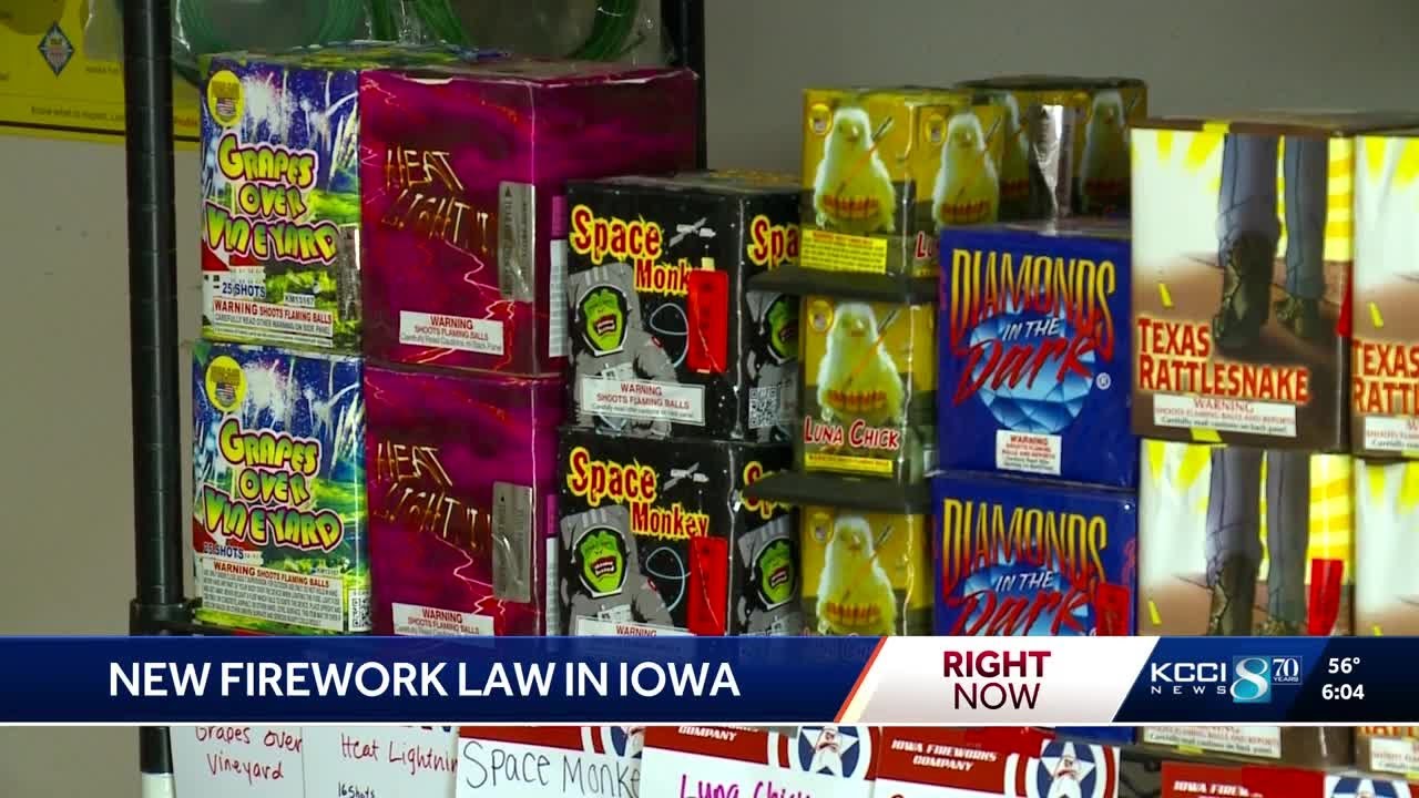 New Iowa law blocks fireworks bans on July 3, 4 and New Year's Eve ...