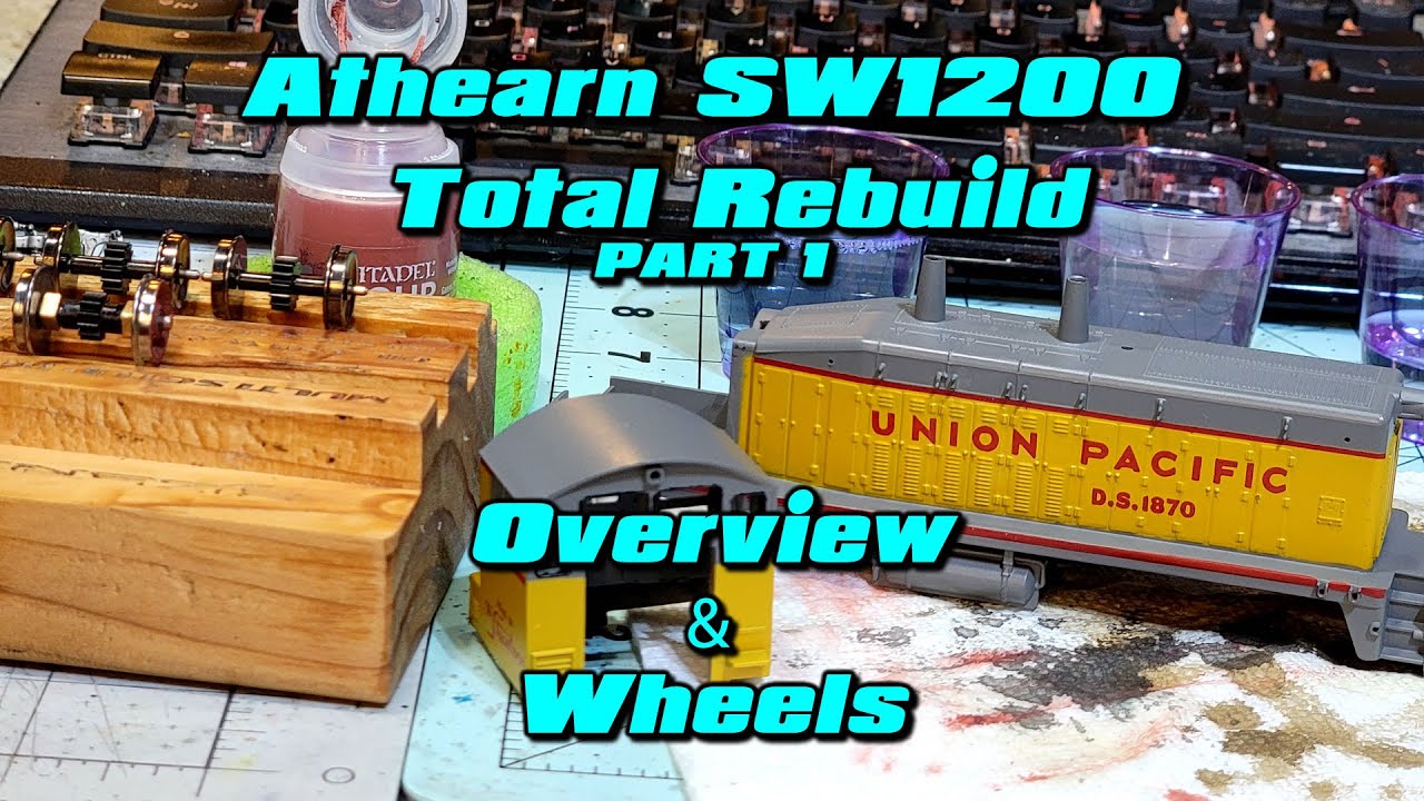 Athearn SW1200 Total Rebuild Part 1 - YouTube